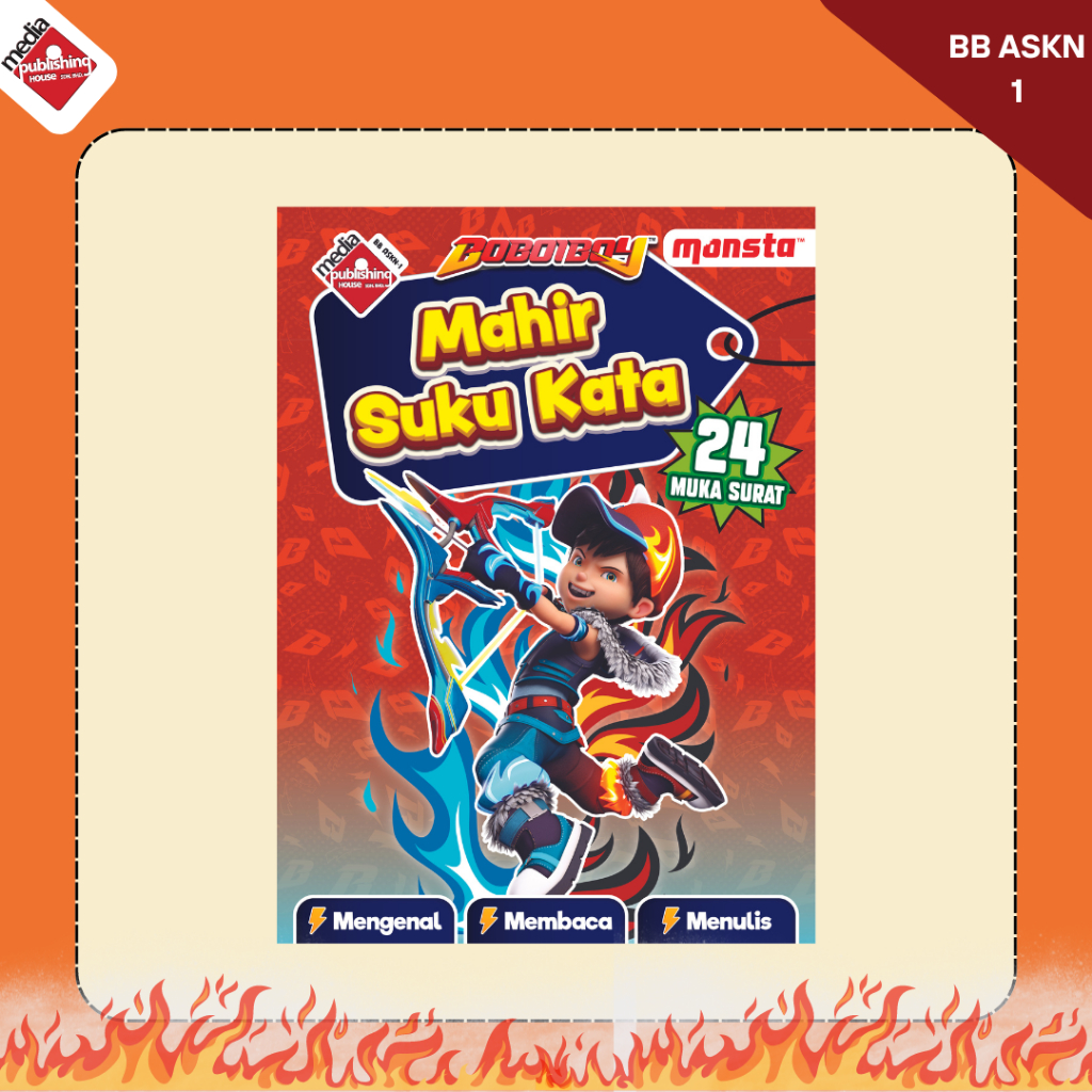 BOBOIBOY MAHIR SUKU KATA (BB ASKN) | Shopee Malaysia