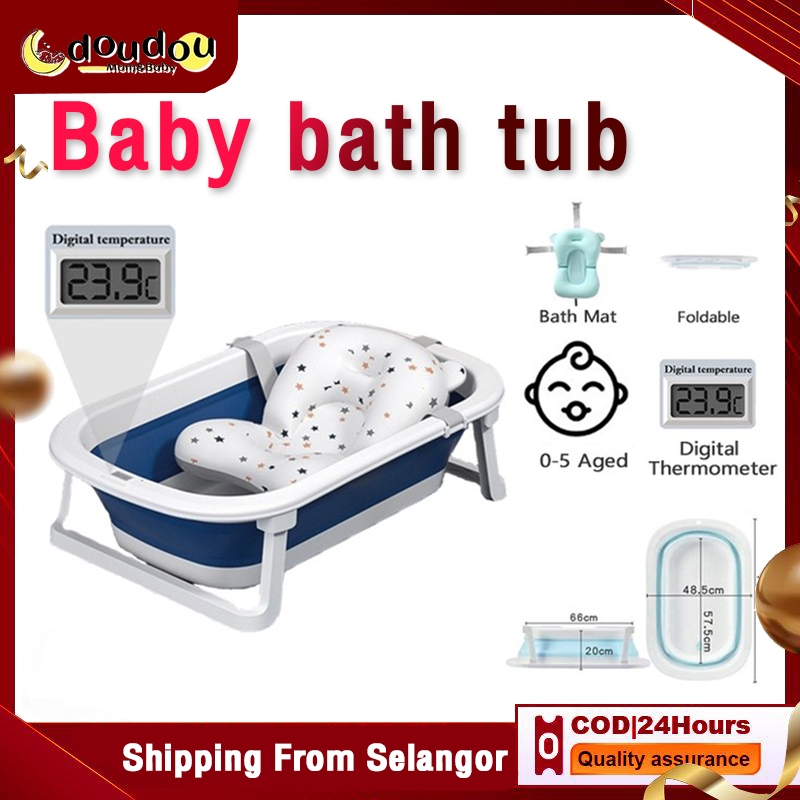 Baby Bath Tub With Stand Besen Mandi Baby Tempat Mandi Baby Newborn ...