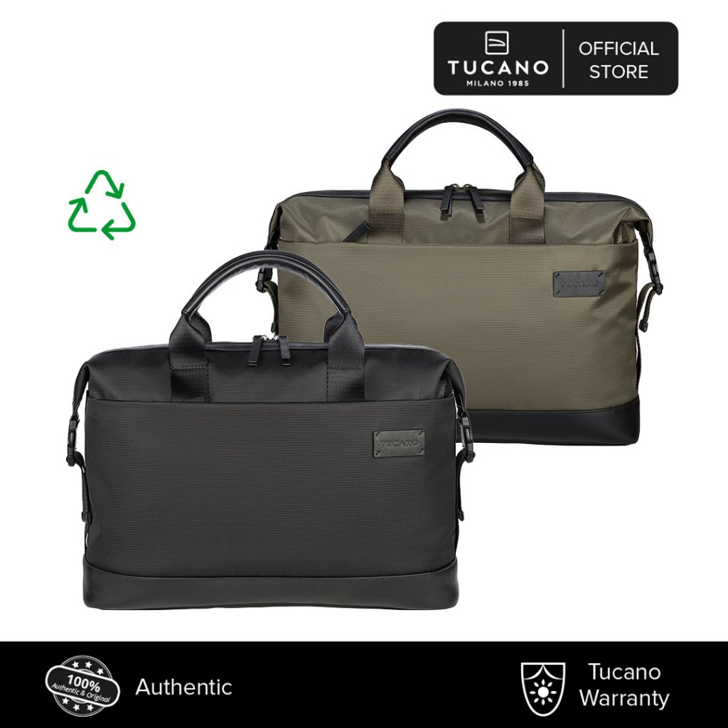 Modo Premium Executive 15.6" Slipcase with Leather Accents (Black ...