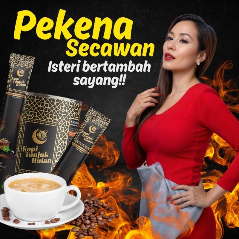 KOPI TUNJUK BULAN ORIGNAL HQ 💯 HERBA untuk KESIHATAN DAN TENAGA DALAMAN ...