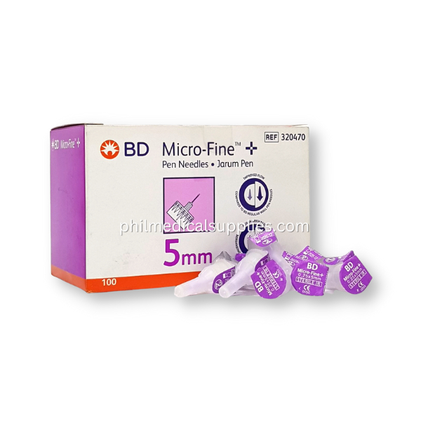 BD Micro-Fine Plus=BD Ultra-Fine Pro 31G 5mm Insulin Pen Needles ...