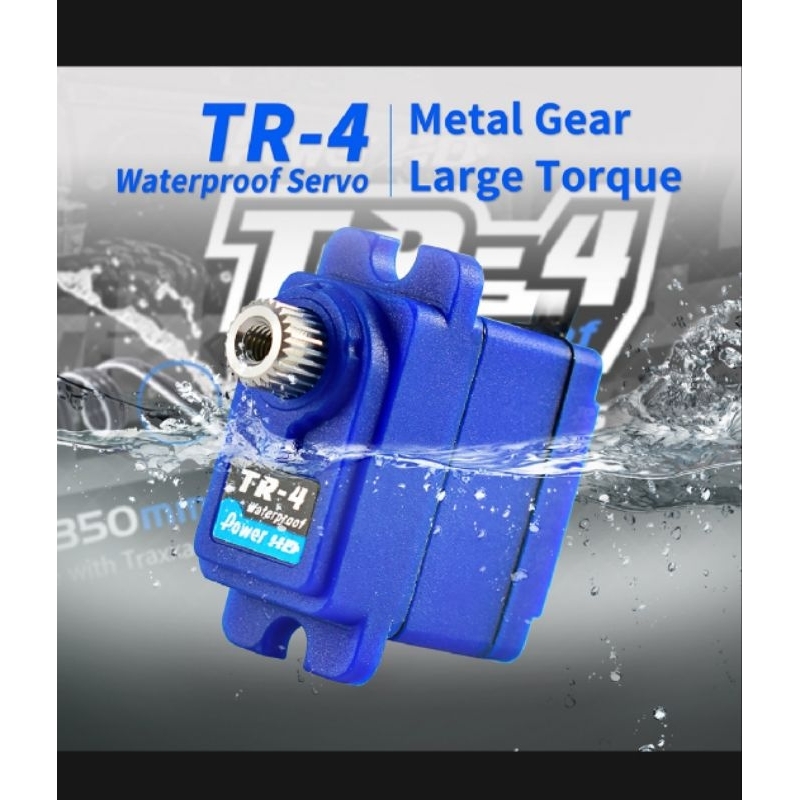 (PROMO PRICE) - POWER HD TR-4 MICRO WATERPROOF RC SERVO | Shopee Malaysia