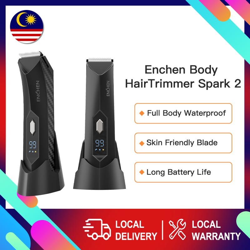 Enchen Spark 2 3 Body Hair Trimmer Electric Groin Trimmer Skin-safe ...