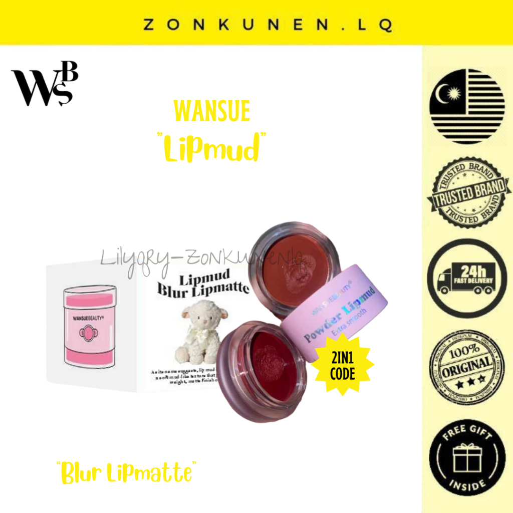 WANSUE LIPMUD BLUR MATTE (READY STOCK KL) | Shopee Malaysia