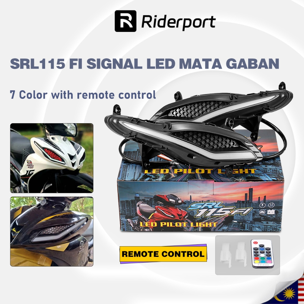 SRL115 FI Mata Gaban Pilot Light Led Legenda 115 FI Mata Gaban Headlamp SRL115 Fi Lampu Depan ...
