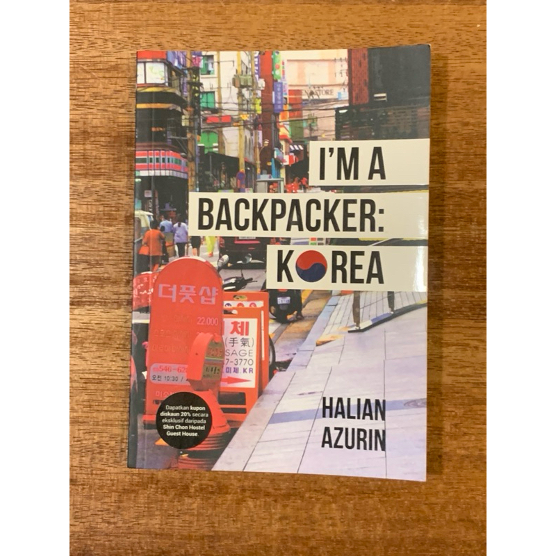 I'M A BACKPACKER: KOREA book by HALIAN AZURIN | Shopee Malaysia