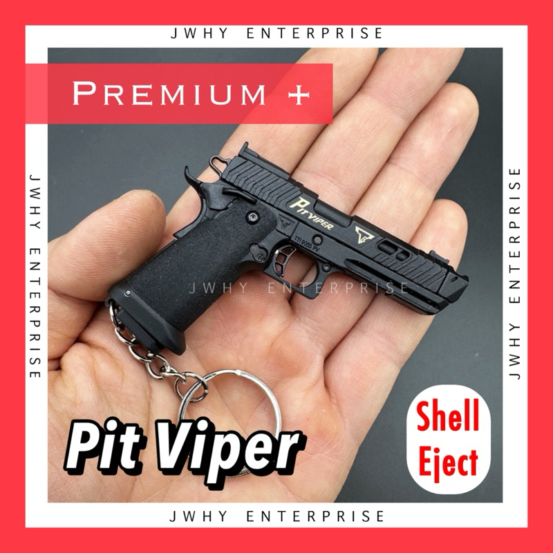 [Premium] Pit Viper TTI Keychain Mini Model Toy Full Metal John Wick ...
