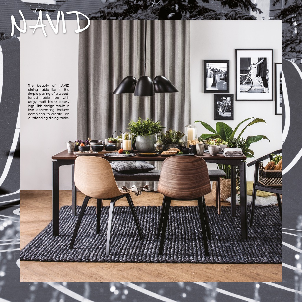 hinlim.com - NAVID 1.8M Dining Table / Meja Makan / Dining Room ...