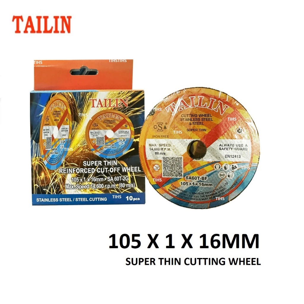 TAILIN SUPER THIN 4” CUTTING DISC | Shopee Malaysia
