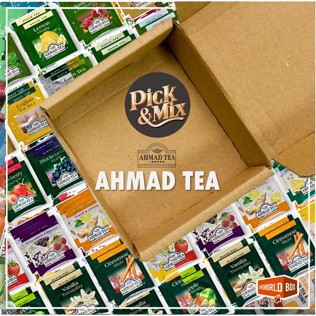 Ahmad Tea London Pick and Mix Tea Bags - Assorted Loose Pack Various ...