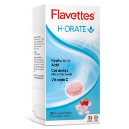 FLAVETTES H-DRATE EFFERVESCENT TAB 15'S | 30'S (EXP 11/2025) | Shopee ...