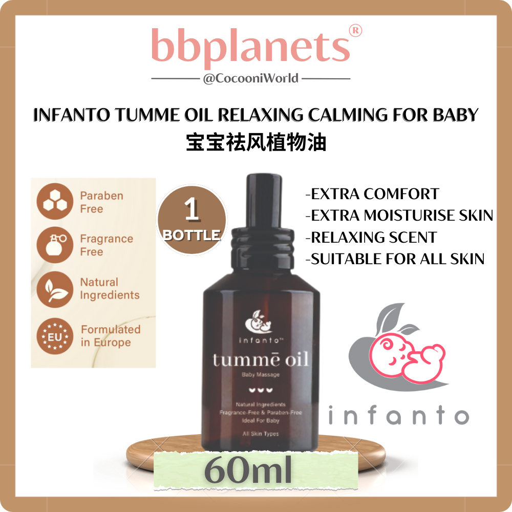Infanto™ Tumme Oil Natural & Pure for Baby Relaxing & Calming | Shopee ...