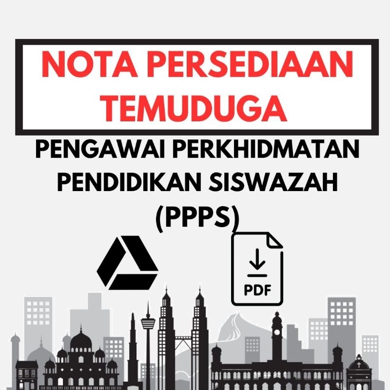 W7 [Softcopy PDF] NOTA LENGKAP PERSEDIAAN TEMUDUGA SPP 2024/2025 | Shopee Malaysia