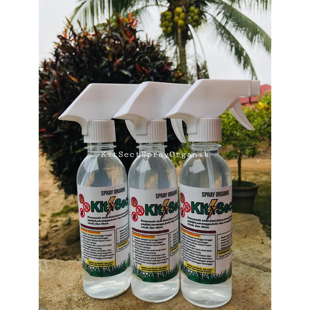 RACUN SERANGGA ORGANIK - Kitsect Spray Organic (READY STOCK!) | Shopee ...