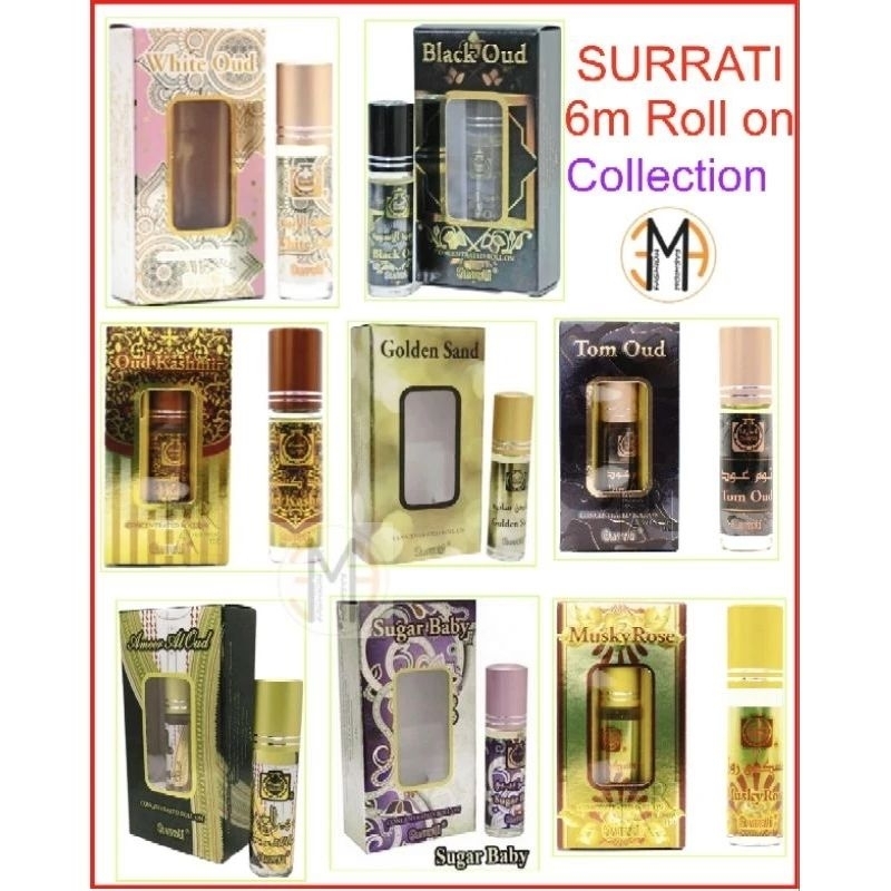 SURRATI COLLECTION 10 ML ORIGINAL SAUDI ARABIA | Shopee Malaysia