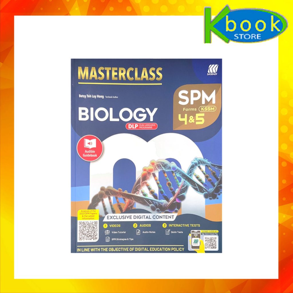 MASTERCLASS BIOLOGY SPM KSSM F4&5 RM 45.90 | Shopee Malaysia