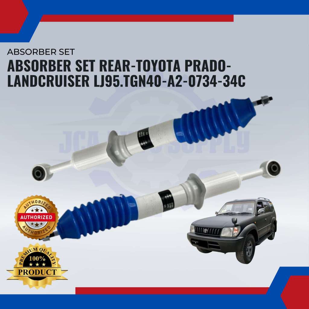Toyota Prado-Landcruiser RZJ95-LJ95-KZJ95-Innova TGN40-Rear Absorber ...