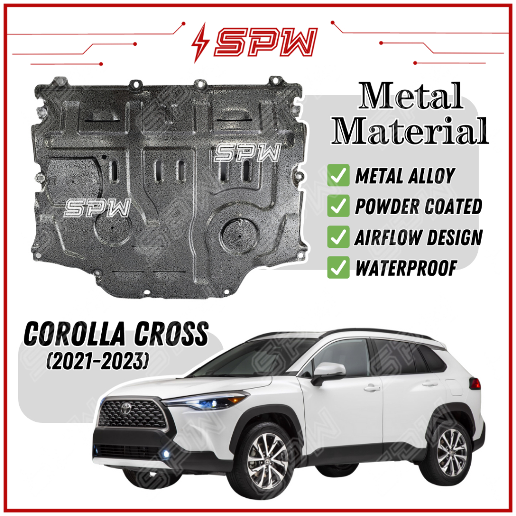 Toyota Corolla Cross (2021 to 2023) Lower Under Engine Cover Metal ...