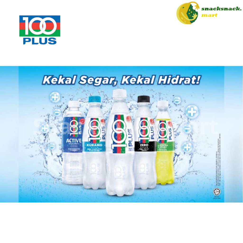 [READY STOCK] 100 Plus [Original Zero/Lemon/Reduced Sugar] [500Ml x 24 ...