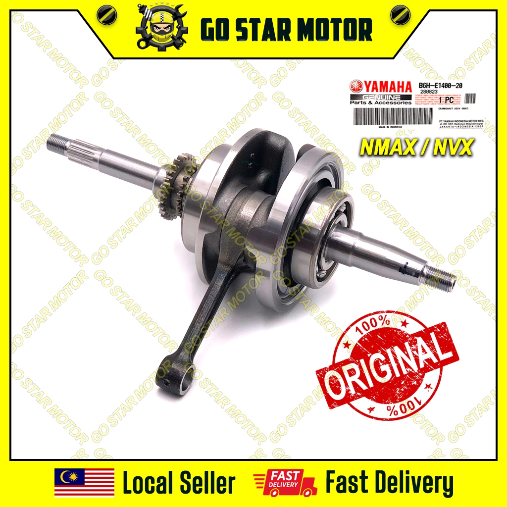 YAMAHA NVX155 NVX 155 V1 V2 NMAX N-MAX V2 Crankshaft Crank Shaft Set Original | Shopee Malaysia