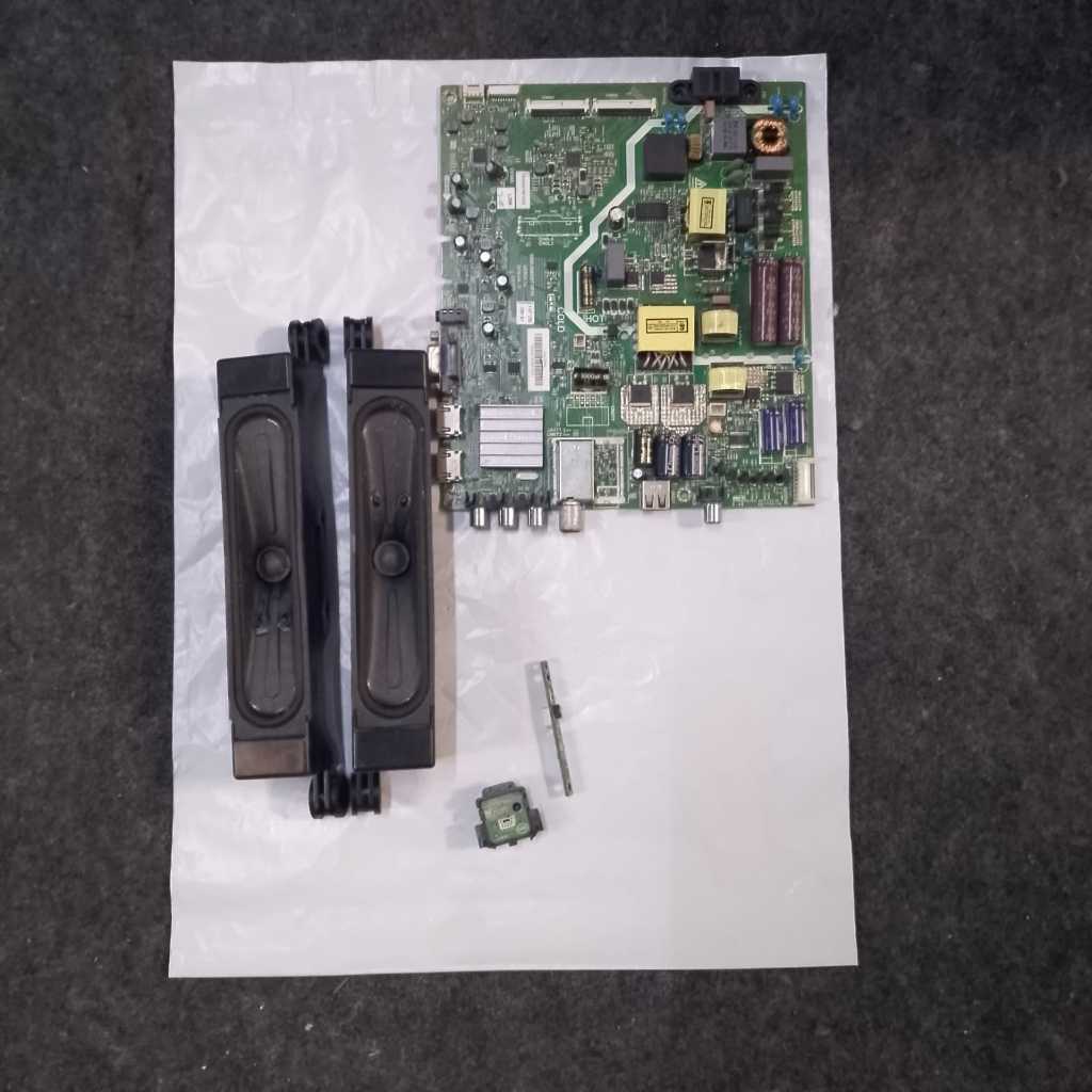 43L3650VM TOSHIBA 43" TV MAIN BOARD, SPEAKER AND BACKLIGHTS | Shopee ...