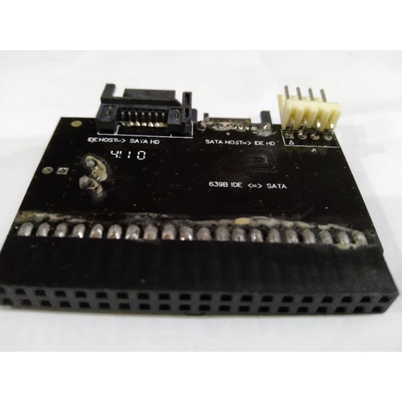 #639 IDE TO SATA/ SATA TO IDE Harddisc motherboard interface card ...