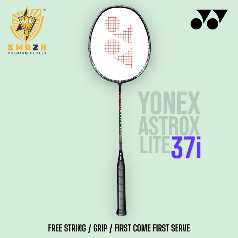 YONEX Astrox Lite 37i (Black) 5U/G5 [Free String + Grip] | Shopee Malaysia