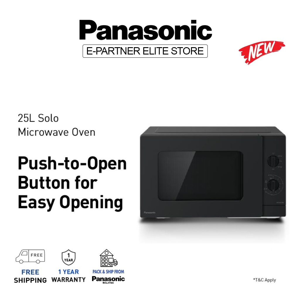 Panasonic Solo Microwave Oven (25L) NN-SM33NBMPQ | Shopee Malaysia