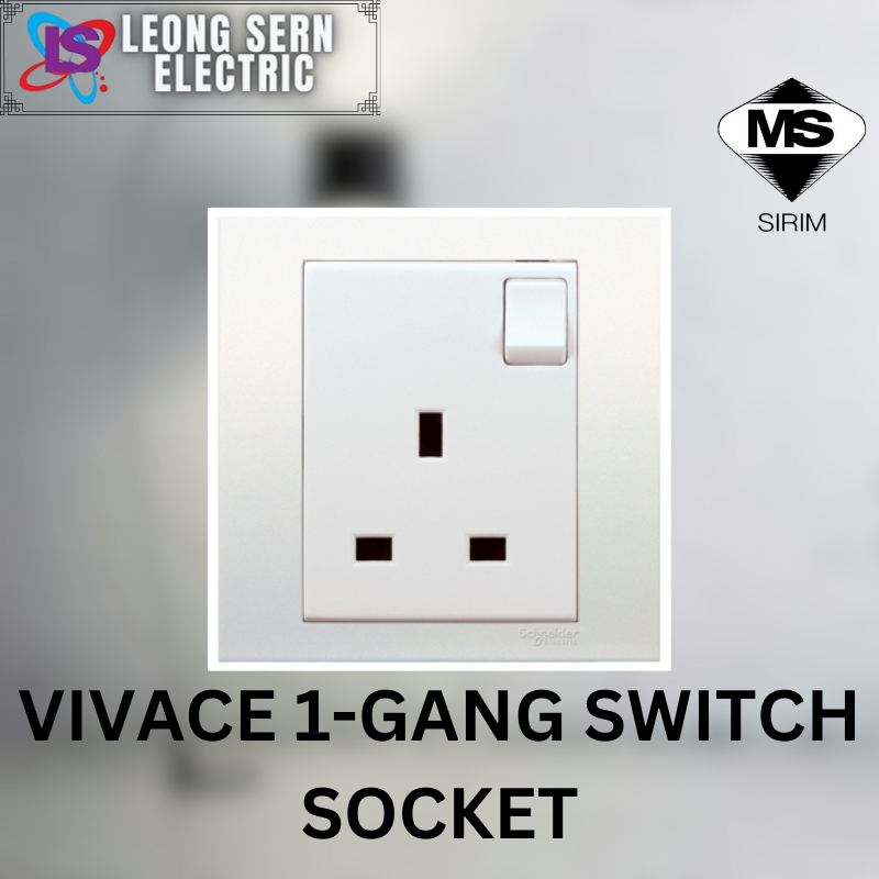 SCHNEIDER VIVACE KB15 1-GANG SOCKET SWITCH | Shopee Malaysia