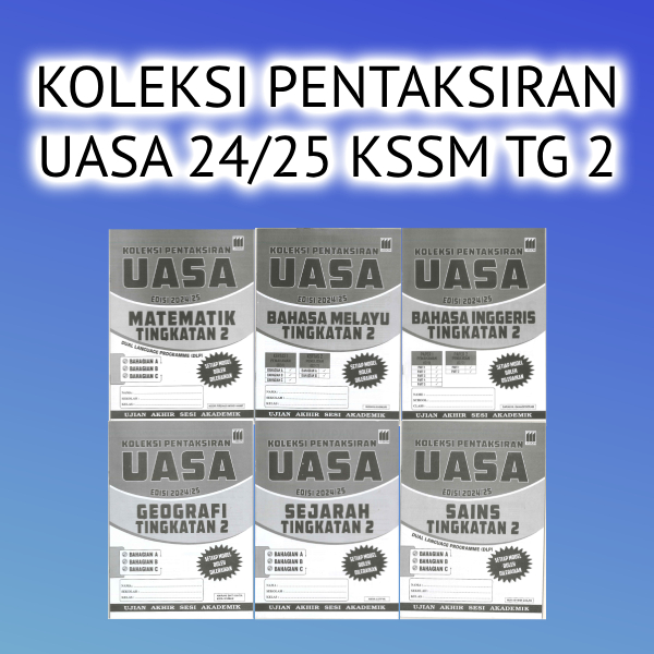 PUSTAKA VISION : KOLEKSI PENTAKSIRAN UASA 24/25 KSSM TINGKATAN 2 | Shopee Malaysia