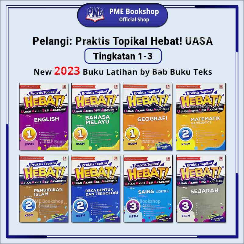 【PME Bookshop】(2023) Pelangi: Praktis Topikal Hebat! UASA Tingkatan 1,2,3 KSSM - Buku Latihan by ...