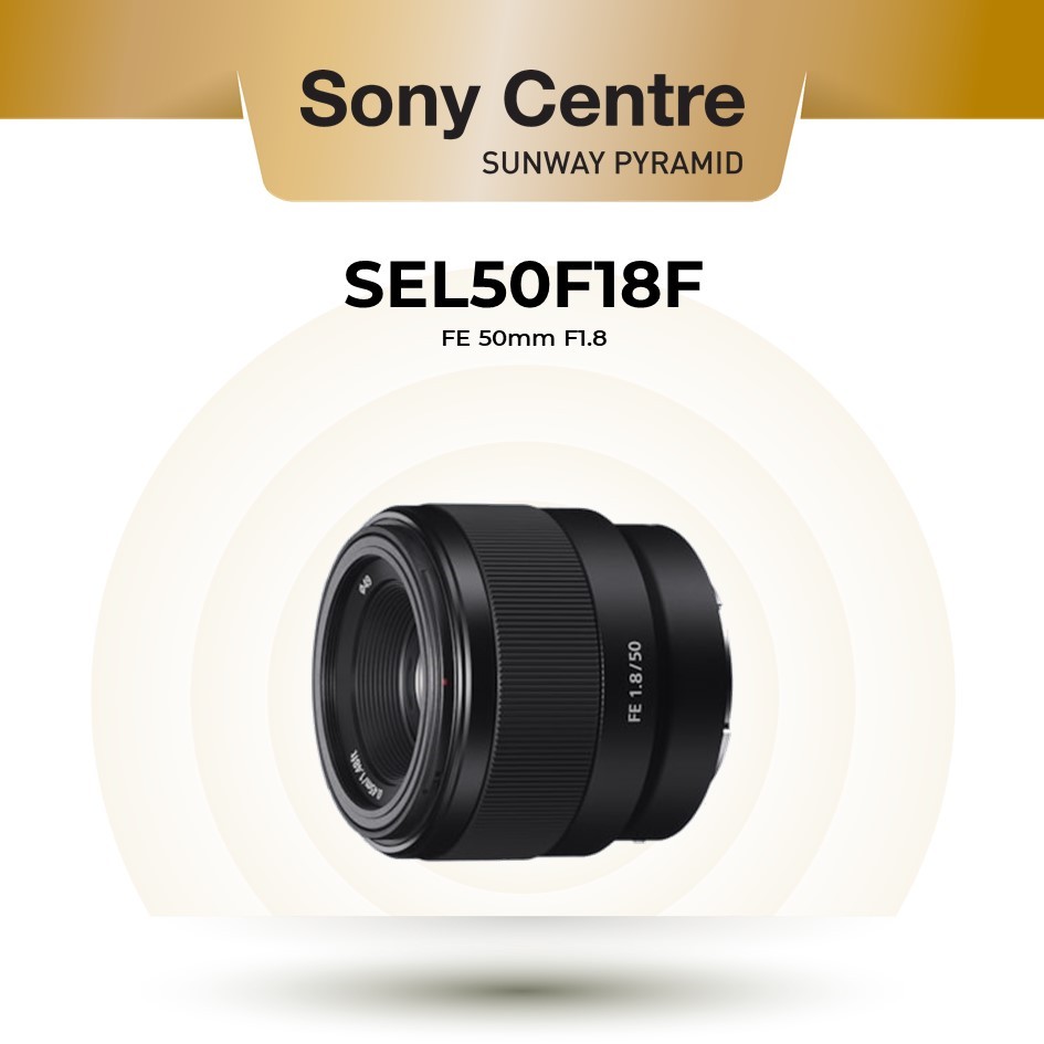 Sony SEL50F18F (FE 50mm F1.8) Camera Lens | Shopee Malaysia