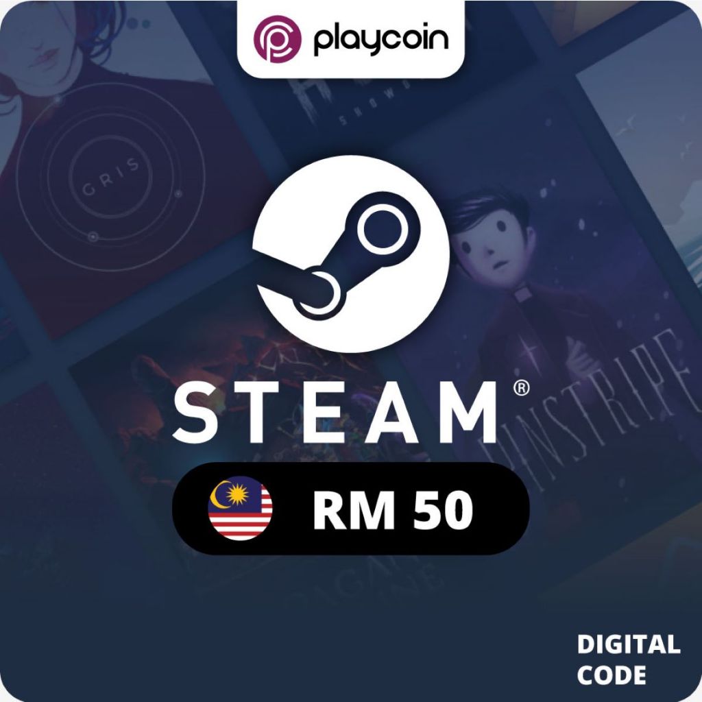 [E-MAIL Instant Delivery 24/7] Steam Wallet RM50 [PlayCoin] | Shopee ...