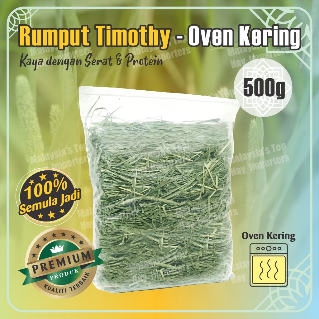 Rumput Timothy/ Alfalfa/ Orchard Berkualiti Diimport dari USA untuk ...