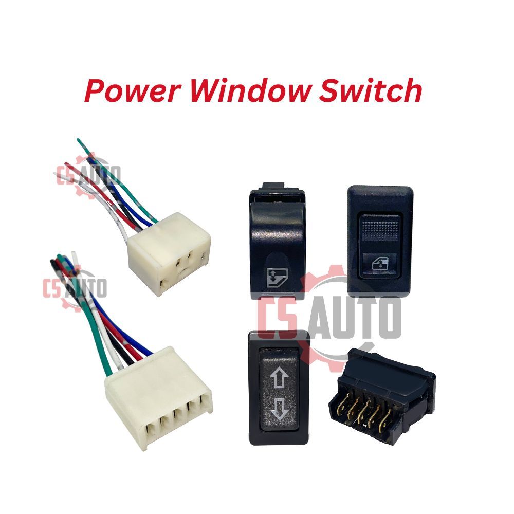 Power Window Switch Car Lorry Automotive Van Bus Suis Automatik Glass ...