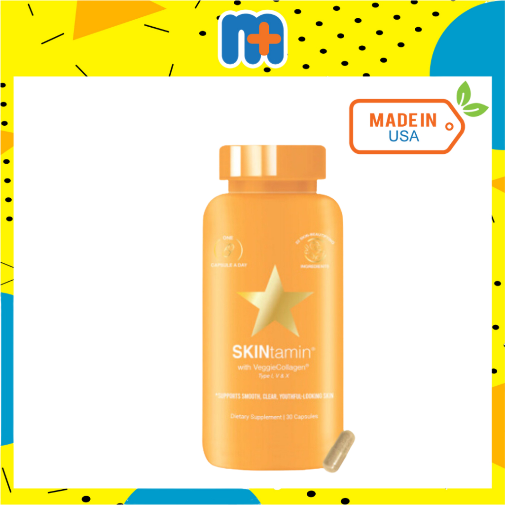 [MPLUS] HAIRTAMIN Skintamin With Veggie Collagen 30S | Shopee Malaysia