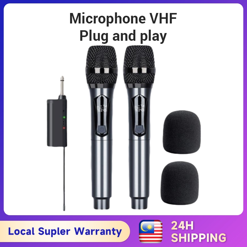 50M Professional wireless microphone built-in rechargeable lithium ...