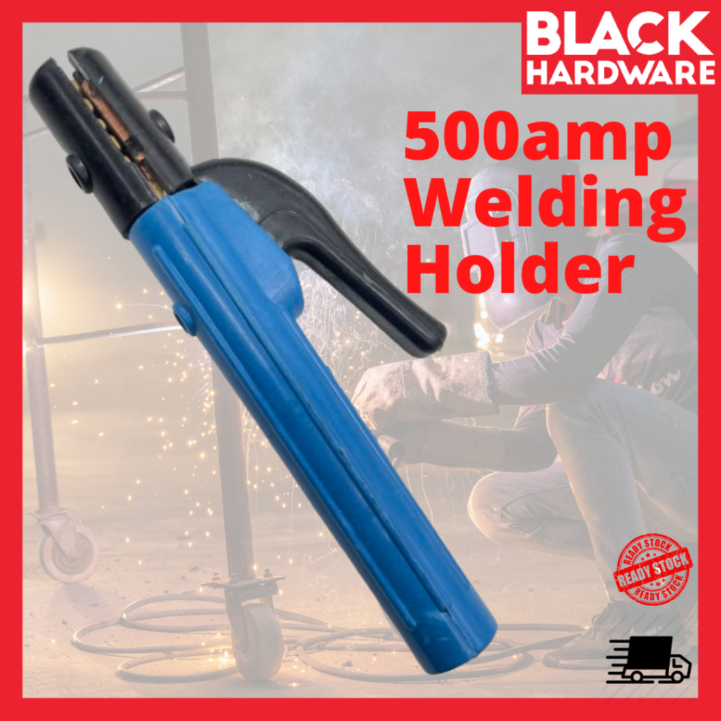 Black Hardware 500amp Welding Electrode rod Holder Clamp Welder ...