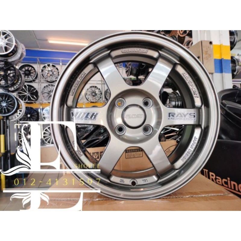 NEW SPORT RIM 15 INCH TE37 RM840 4PC RIM MYVI VIVA BEZZA AXIA (KENA BELI 2TIME 1PAY 2PC 1BOX POS ...