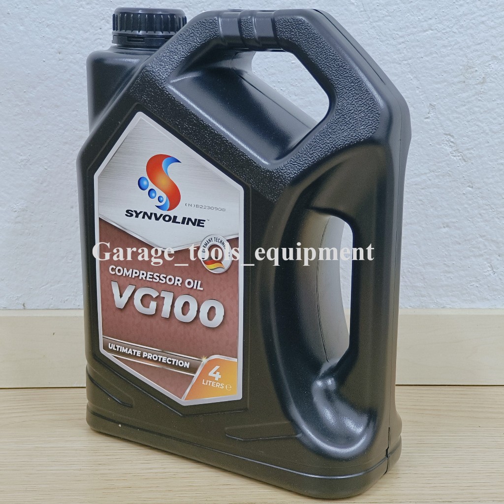 SYNVOLINE VG100 Air Compressor Oil 4L For 1HP To 5HP | Shopee Malaysia