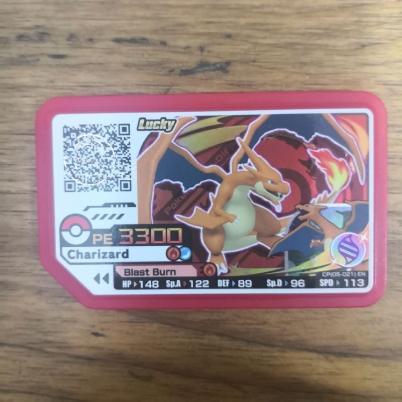 Charizard Lucky 4-Star Disk CP(05-021) EN : Pokemon Gaole Legend Part 1 ...