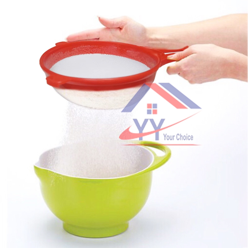 【10.5cm~21.5cm】Plastic Strainer With Handle/Plastic Mesh Filter/Skimmer ...