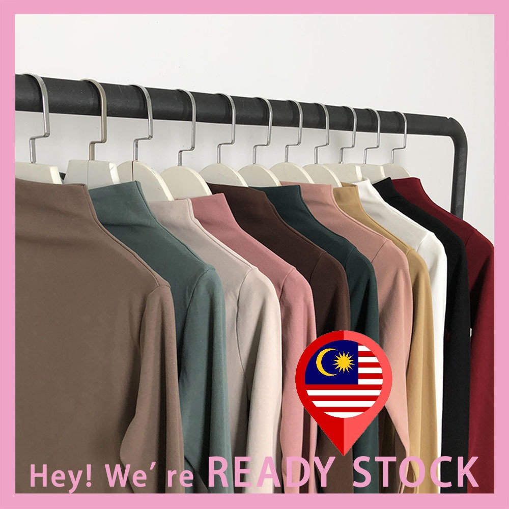 Baju Raya Fashion Office OL High Neck Inner | Turtle Neck Inner Wear ...