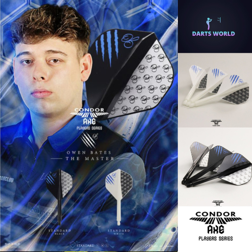 🔥READY STOCK🔥DARTS FLIGHT【CONDOR】AXE THE MASTER Owen Bates Model ...