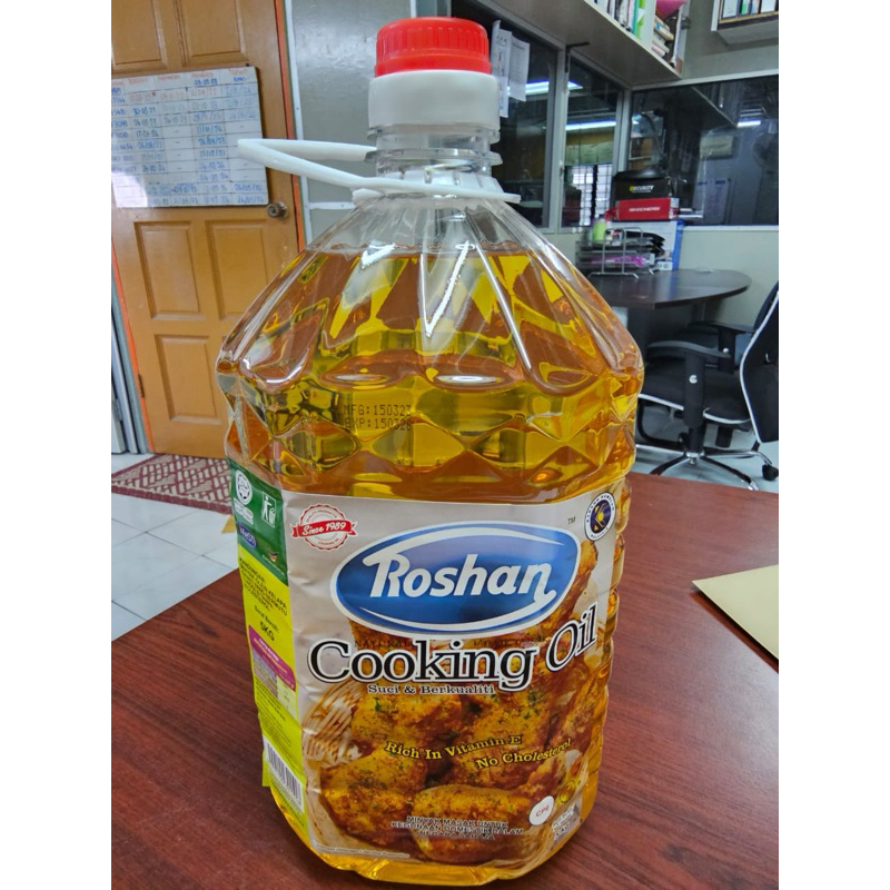 MINYAK MASAK ROSHAN (4 BOTOL X 5KG) | Shopee Malaysia