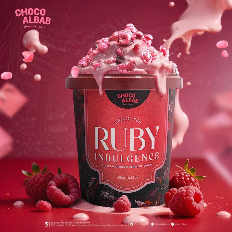 RUBY INDULGENCE CHOCO ALBAB | Shopee Malaysia