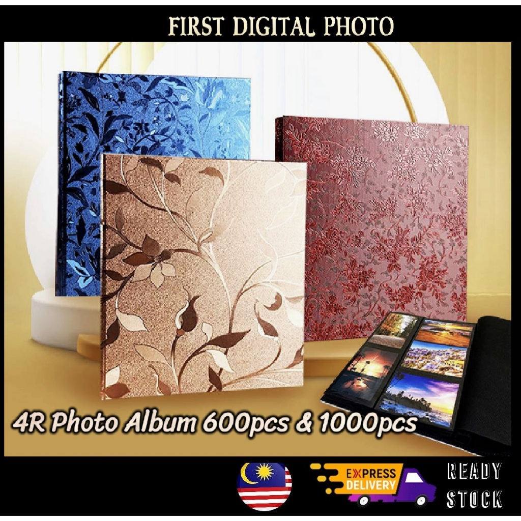 Album Gambar 4R Big Photo Album 4R 600pcs 1000pcs - Premium Pocket 4R ...