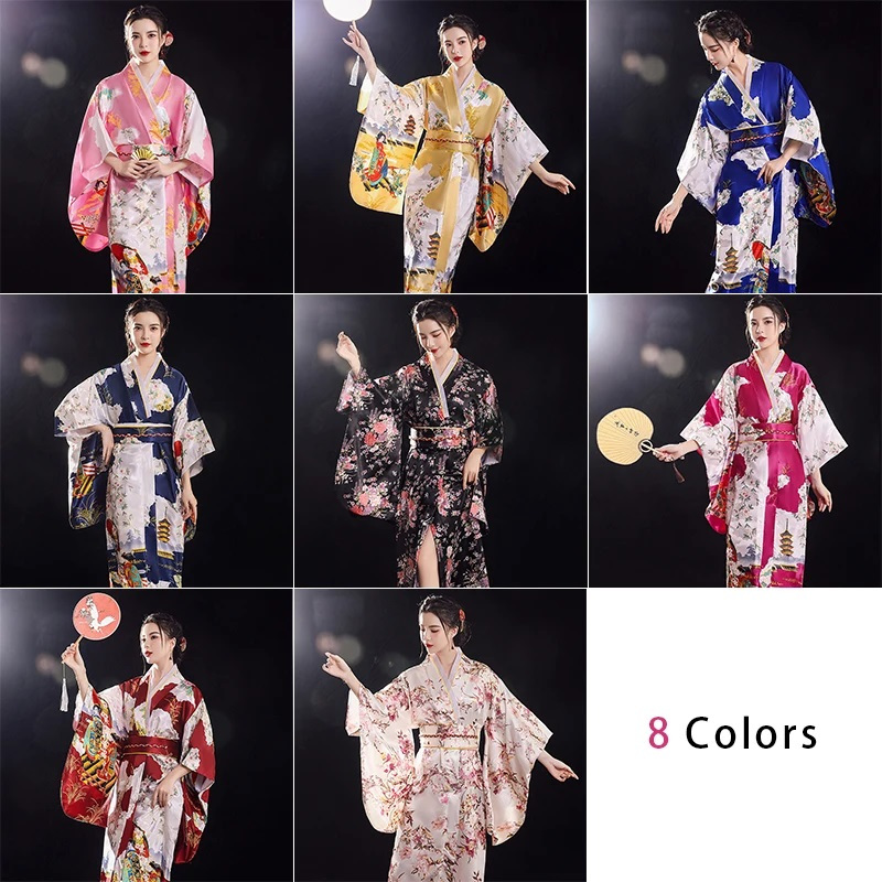 (Ready Stock in Malaysia) Retro Japanese Traditional Yukata Cosplay ...