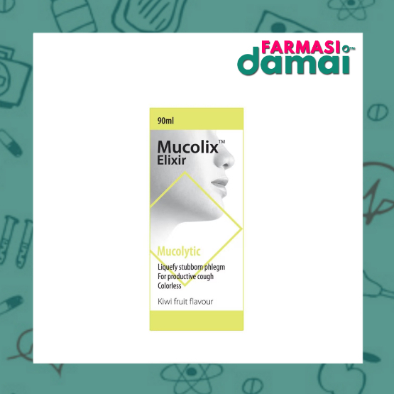 Mucolix Elixir Cold & Cough Relief (90ml) | Shopee Malaysia
