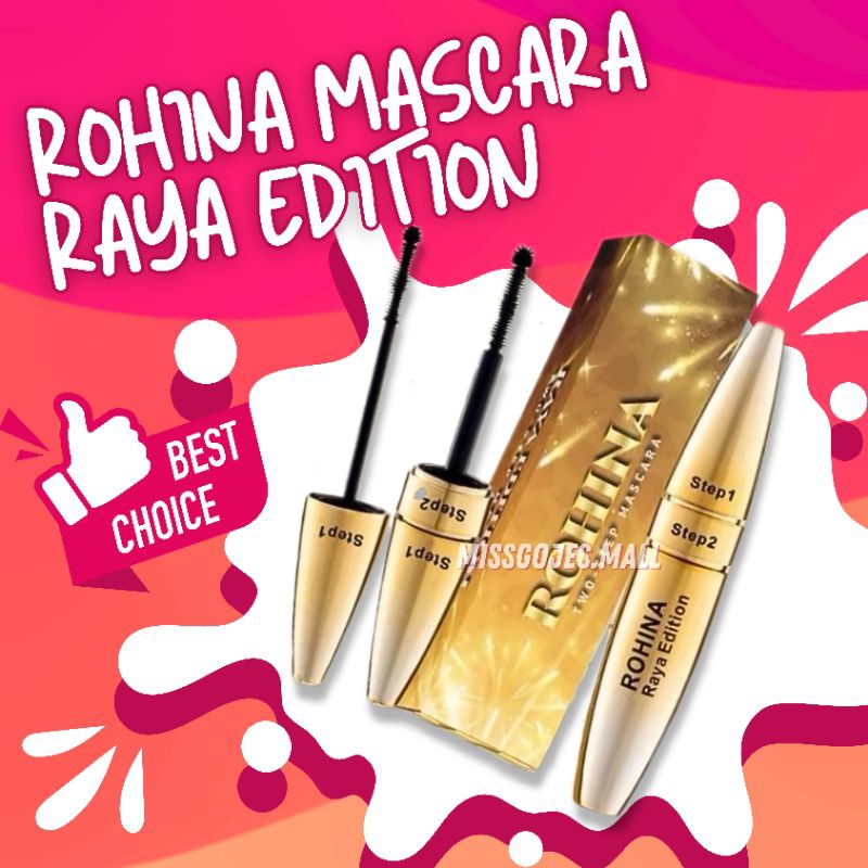 ROHINA MASCARA GOLD RAYA EDITION 2024 ORIGINAL HQ | Shopee Malaysia